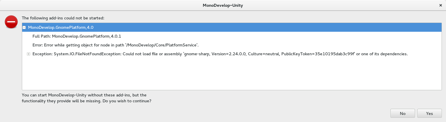 Installing Unity on Linux (Fedora 23) · Developer Notes